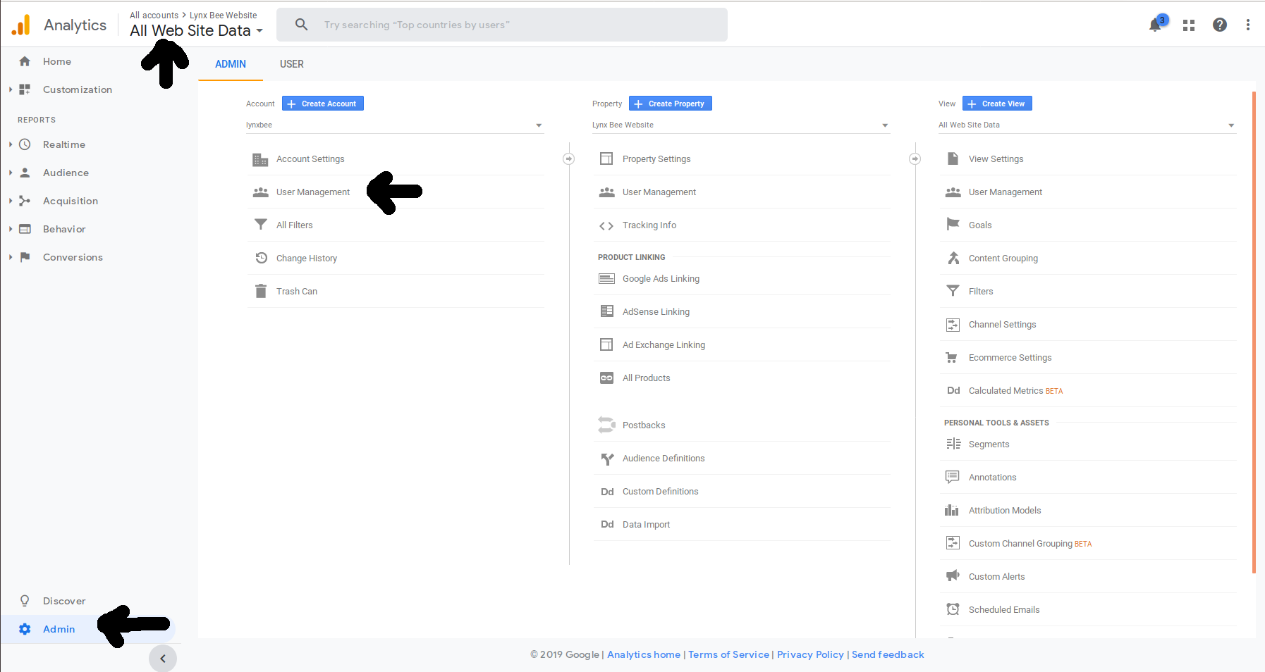 How to Grant New User Access in Google Analytics ? - Lynxbee – Linux, Embedded, Android ...