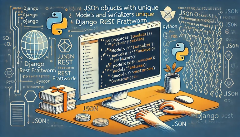 Easily Create Json Objects With Unique Entries In Django Rest Framework