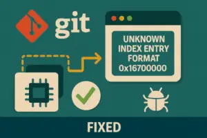 Fix Git Error “fatal: unknown index entry format 0x16700000” (Quick Solution)