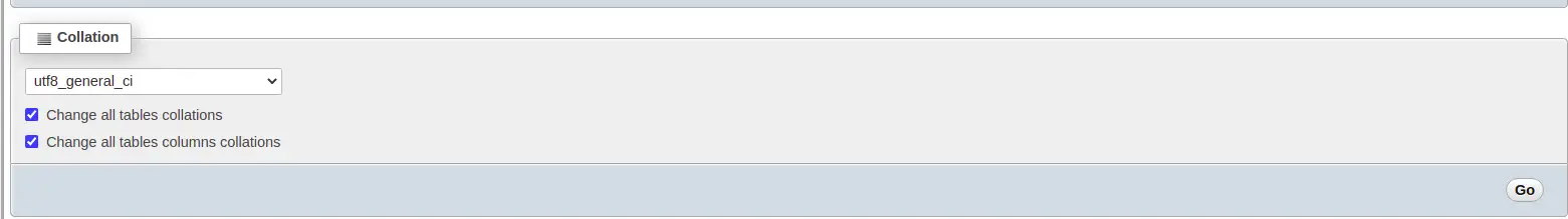 How to change database collation using phpmyadmin ? - Lynxbee – Linux, Embedded, Android ...