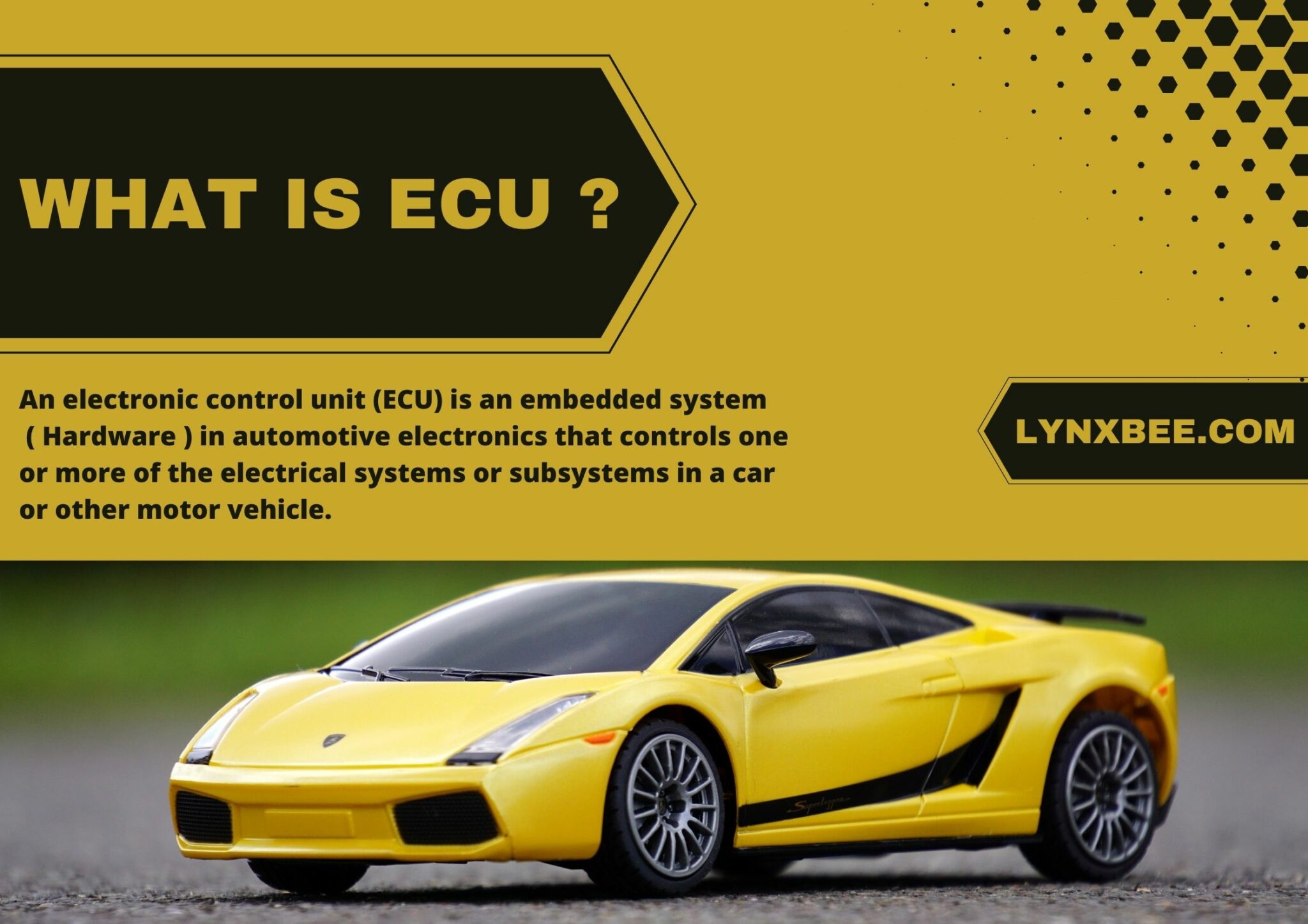 What is an Electronic Control Units (ECU) in a Car