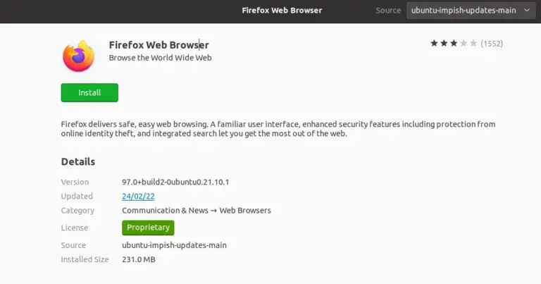 How To Install Firefox On Ubuntu Linux Lynxbee Linux Embedded Android Wordpress Seo
