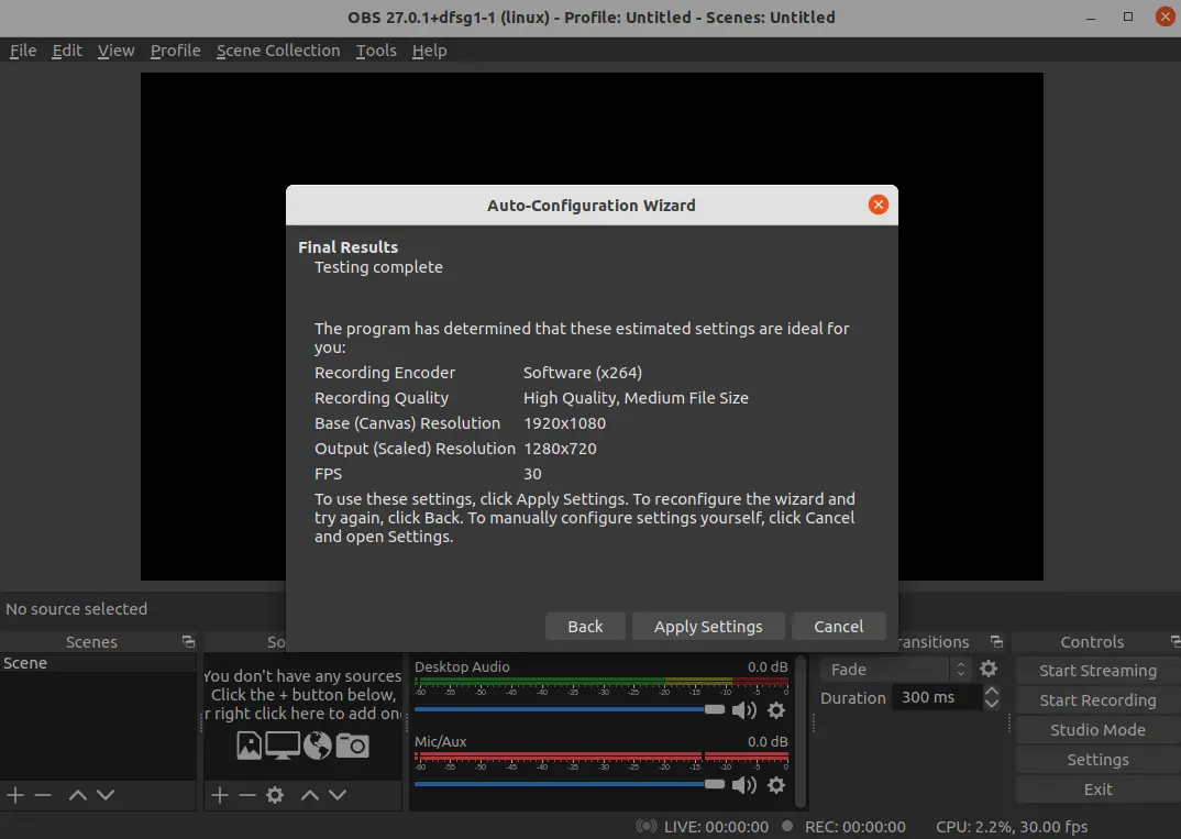 How to setup OBS Studio for using on Linux, Ubuntu ? - Lynxbee – Linux, Embedded, Android ...