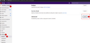 How to delete GitLab Project ? - Lynxbee – Linux, Embedded, Android ...