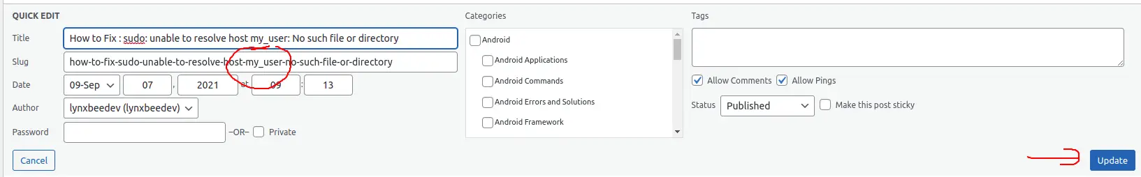 How to Fix Poorly Formatted URL Issue for SEO ? - Lynxbee – Linux, Embedded, Android, WordPress ...