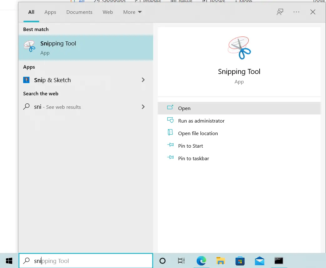 How to use Snipping Tool to Capture Screenshots in Windows ? - Lynxbee ...