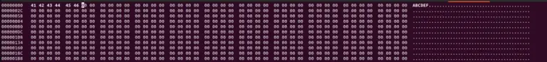 How To Use Hexedit To View And Edit Binary Files In Hexadecimal