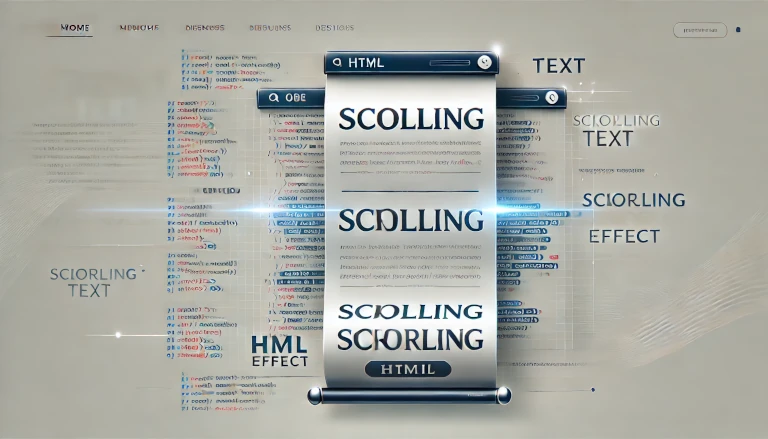 Create Eye-Catching Scrolling Text in HTML: Master Marquee Today! Create Eye-Catching Scrolling Text in HTML: Master Marquee Today!