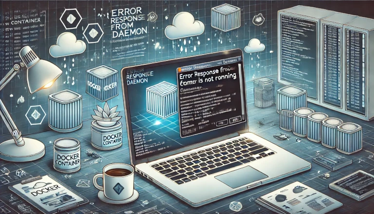 Fixed: Error response from daemon: Container is not running Fixed: Error response from daemon: Container is not running